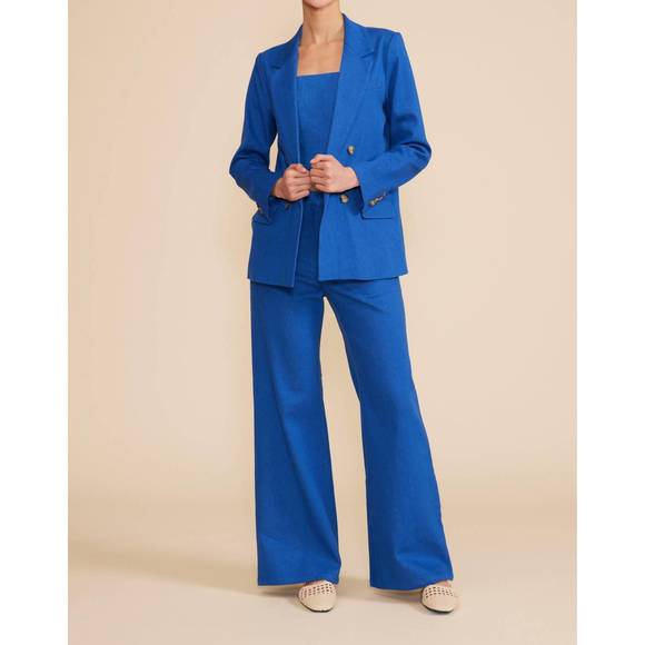 Lucy Paris | Jackets & Coats | New Lucy Paris Fernanda Blazer In Blue ...